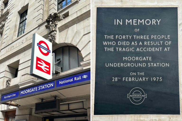 Remembering the Moorgate Tube disaster – Islington Guided Walks